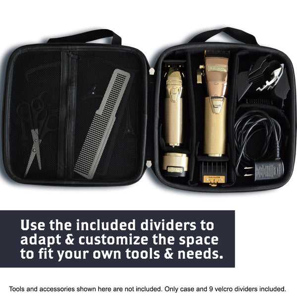 GroomVault‚Ñ¢ Clipper & Trimmer Case - Water Resistant Hard Case with ...