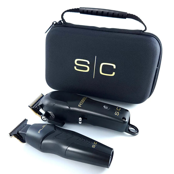 StyleCraft Super Set - Rebel Clipper and Flex Trimmer Combo with Trave ...