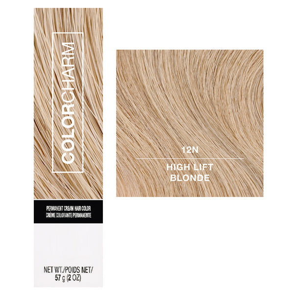 Wella Color Charm 12N High Lift Blonde - Nourishing Permanent Cream Co ...