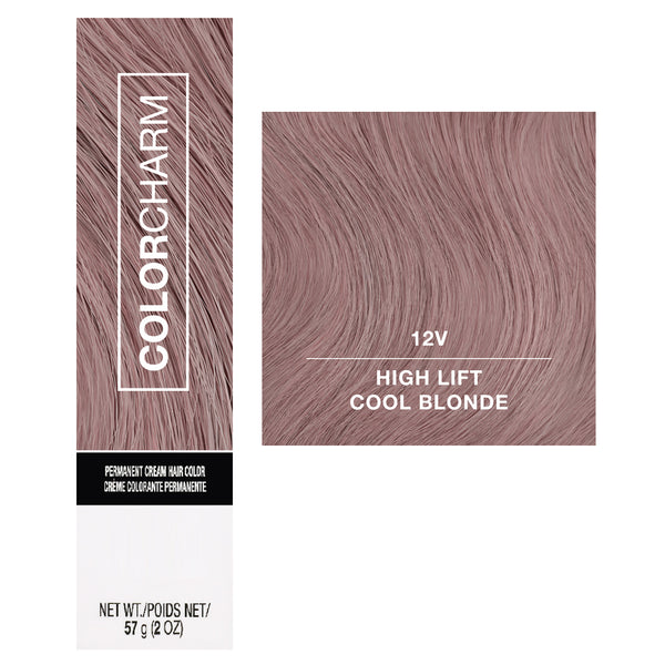 Wella Color Charm 12V High Lift Cool Blonde - Nourishing Permanent Cre ...