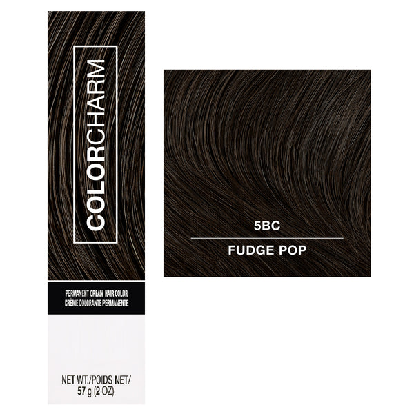 Wella Color Charm 5BC Fudge Pop - Nourishing Permanent Cream Color - 5 ...