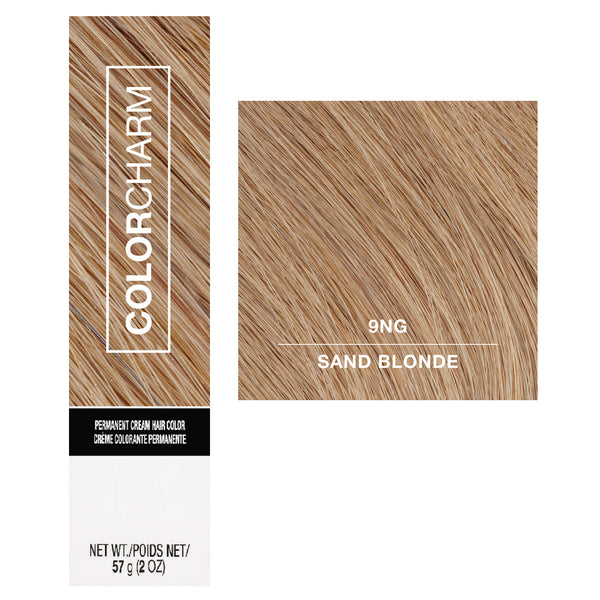 Wella Color Charm 9NG Sand Blonde - Nourishing Permanent Cream Color ...