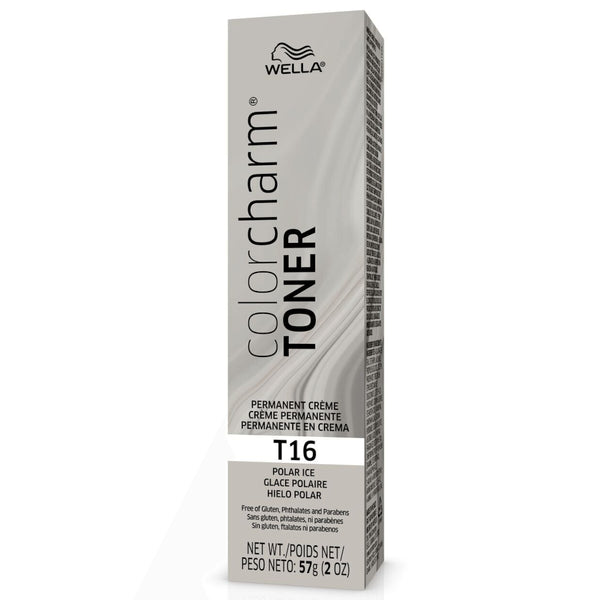 Wella T16 Polar Ice - Brass Neutralizing Permanent Cr√®me Toners for E ...
