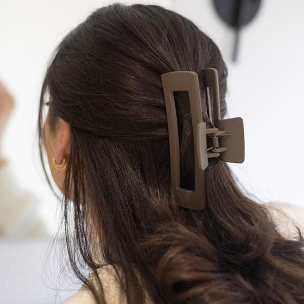 Framar King Claw Hair Clips - Neutral - 4 Pack - Rubberized Matte Fini ...